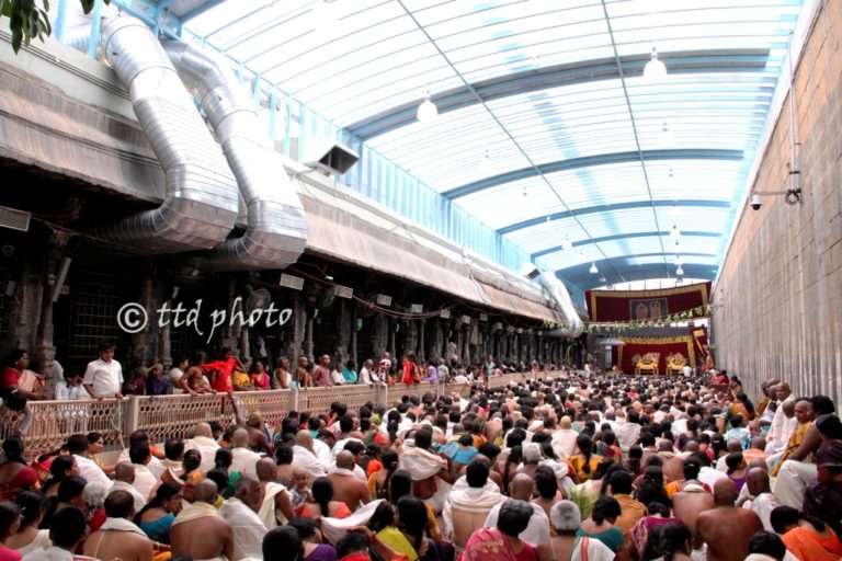 Kalyanotsava Mandapam - Inside Tirumala Temple - Tirumala Tirupati Yatra